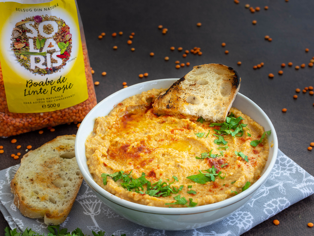 Pate de linte cu rosii uscate - Blog | Solaris Plant