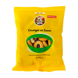 Covrigei faina integrala si susan 100g Solaris - 4.68 lei| Solaris Plant