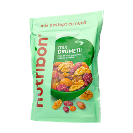 Mix drumetii (miez de nuca, migdale, stafide, merisoare) 150gr ...