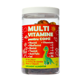 Multivitamine pentru copii 50jeleuri Justin Pharma | Solaris Plant