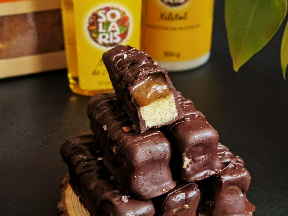 Batoane Twix vegane - Blog | Solaris Plant