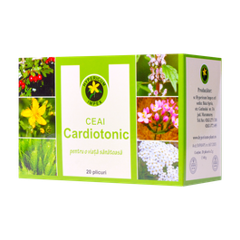 Ceai cardiotonic 20 plicuri - 10.59 lei| Solaris Plant