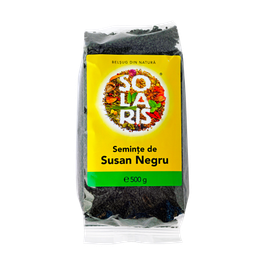 Susan negru seminte 500g Solaris - | Solaris Plant
