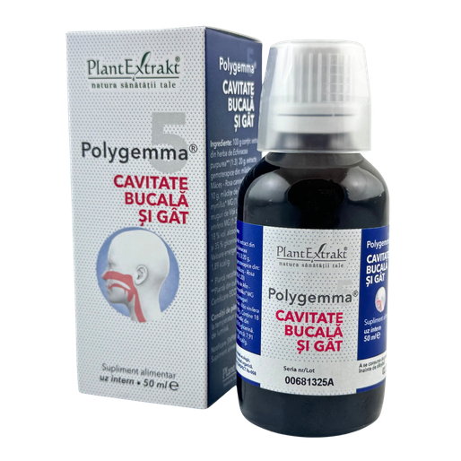 Polygemma 5 - Cavitate Bucala si Gat 50 ml - 58.2 lei| Solaris Plant