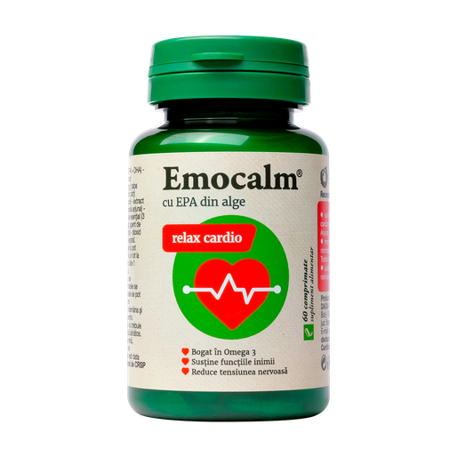 Emocalm cu epa din alge 60cpr Dacia Plant 60 comprimate - 62.92 lei ...